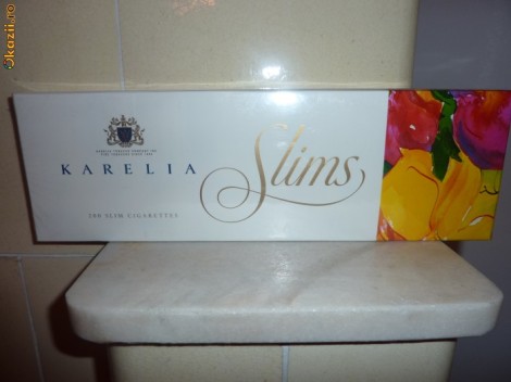 1 CARTUS TIGARI KARELIA SLIMS DUTY-FREE | arhiva Okazii.ro