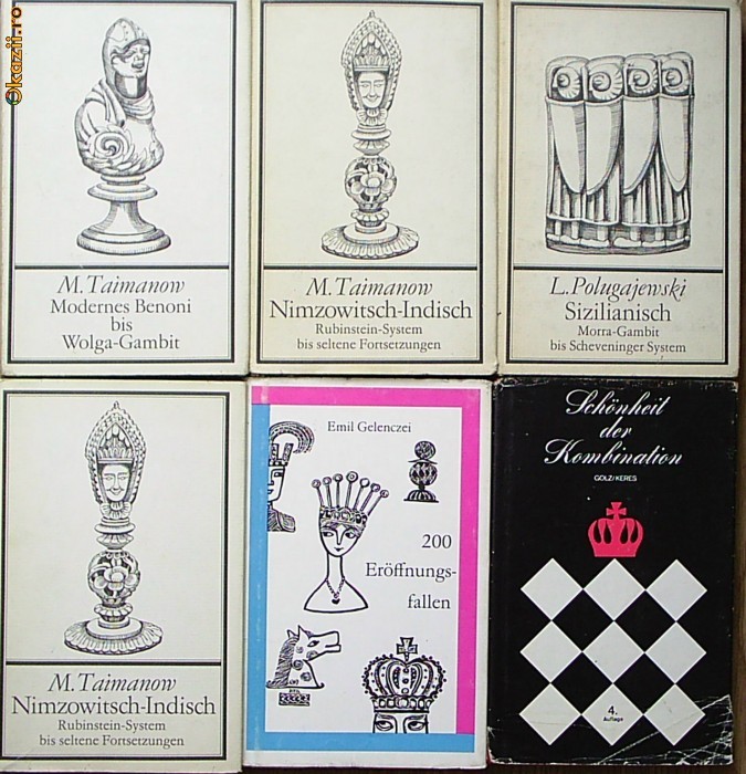 Carti de sah pt avansati (in germana) | Okazii.ro