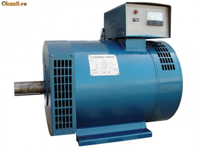 Generator 400V 3-faze, 30kW fara motor, 1500r/min 50Hz | arhiva Okazii.ro