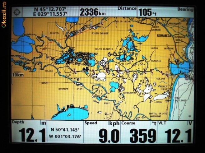 harta sd card Delta Dunarii + Dunare Passau-Sulina | arhiva Okazii.ro