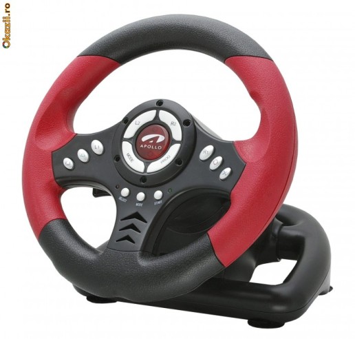 Apollo Multimedia RW-1007 Monza Racing wheel | arhiva Okazii.ro