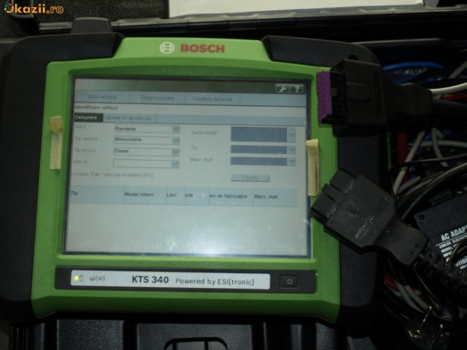 tester, diagnoza Bosch KTS-340 professional | arhiva Okazii.ro