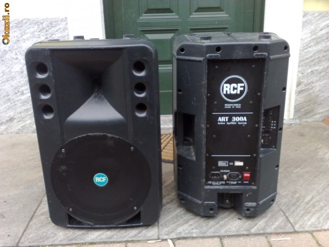 VAND BOXE ACTIVE RCF ART 300A ,BI-AMPLIFICATE 300+60W | arhiva Okazii.ro