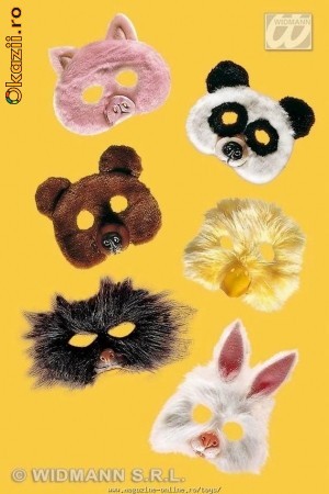 Masca rata , iepure , urs , porc , panda , din plus halloween | arhiva ...