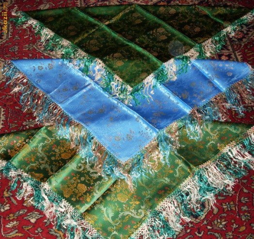 Naframa / batic / esarfa saseasca - matase naturala - 1950 | arhiva ...