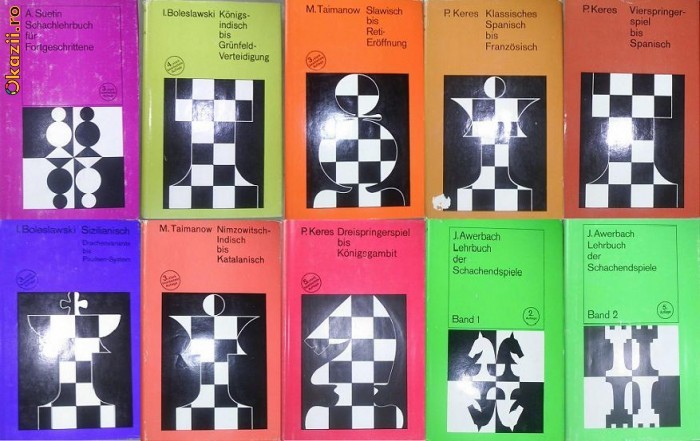 Carti de sah pt avansati (in germana) | arhiva Okazii.ro