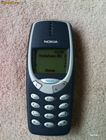 NOKIA 3310 IMPECABIL, NOKIA DE COLECTIE, TELEFON VECHI - TRANSPORT ...