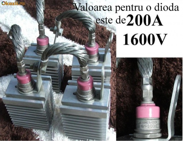 Diode de putere B161-200 | arhiva Okazii.ro