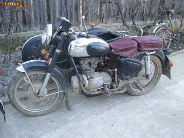 MOTOCICLETA SIMSON CU ATAS 1959 | arhiva Okazii.ro