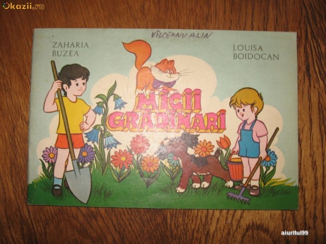MICII GRADINARI / CARTE SUPERBA / 1974 /POATE FI SI COLORATA. | arhiva ...