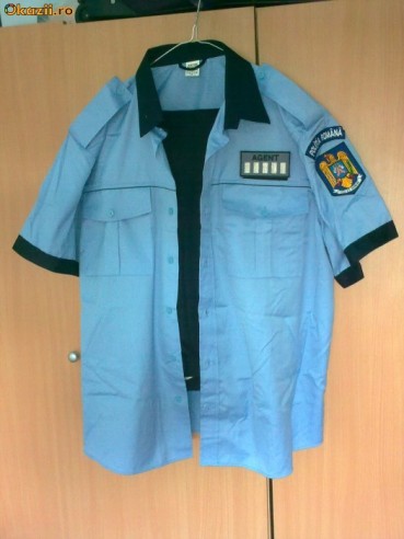 UNIFORMA POLITIE CAMASA+2 PANTALONI,NOI,OCAZIE! | arhiva Okazii.ro