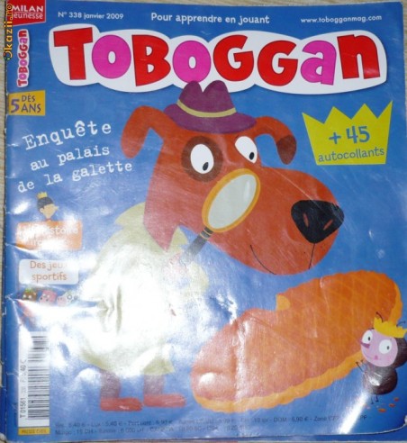 FRANTA - TOBBOGAN. REVISTA CU DESENE SI JOCULETE PENTRU COPII IN LIMBA ...