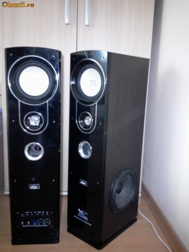 Boxe active Vker(karaoke) puternice+telecomanda | arhiva Okazii.ro