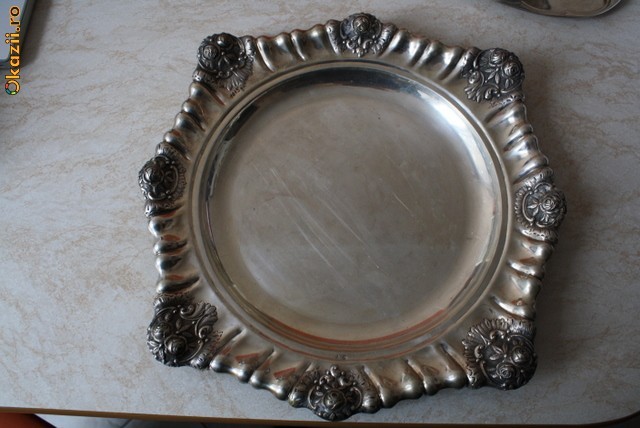 Tava argint stanta imperiul austro-ungar 1867 Diana cap | arhiva Okazii.ro