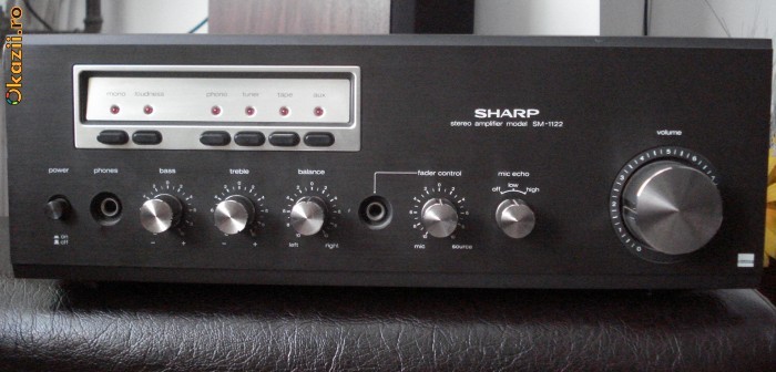amplificator vintage SHARP SM-1122 | arhiva Okazii.ro