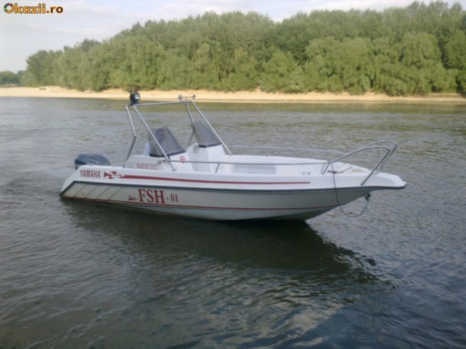 BARCA DE VANZARE.MOTOR 200CP YAMAHA | arhiva Okazii.ro