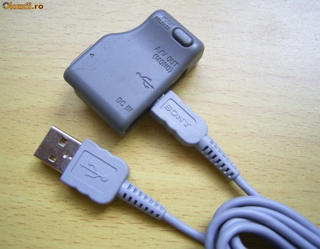 CABLU SONY CYBERSHOT DSC-T7 USB/AV Interface Adapter | arhiva Okazii.ro