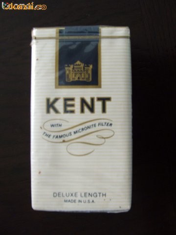 Vand tigari KENT 100`s (Kent lung) - Pachete de colectie anii 90 ...
