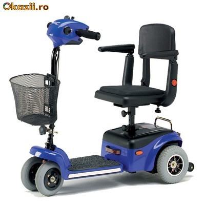 scuter pt. persoane cu handicap sau carucior pt. batrani scaun electric ...