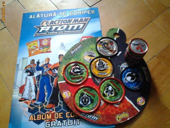 vand album ACTION MAN ATOM ALPHA TEENS ON MACHINES COMPLET+DISCUL ...