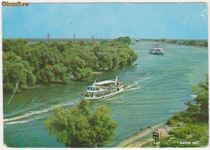 Delta Dunarii,Tulcea,Pe Dunarea Veche,1975 | arhiva Okazii.ro