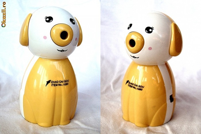 Caine de paza bibelou cu senzor de miscare si mesaj vocal | arhiva ...