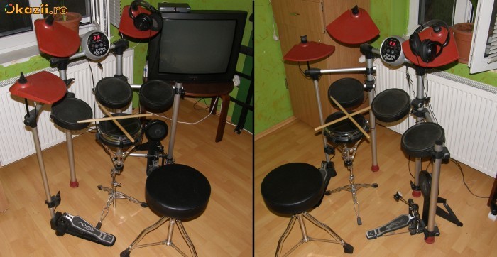 De vanzare set de tobe electronice - electronic drum set MILLENIUM HD ...