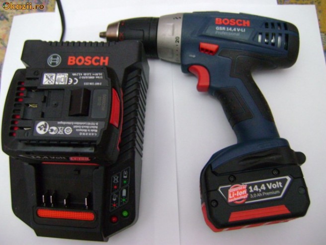 Filetanta, bormasina Bosch GSR 14,4V LI | arhiva Okazii.ro