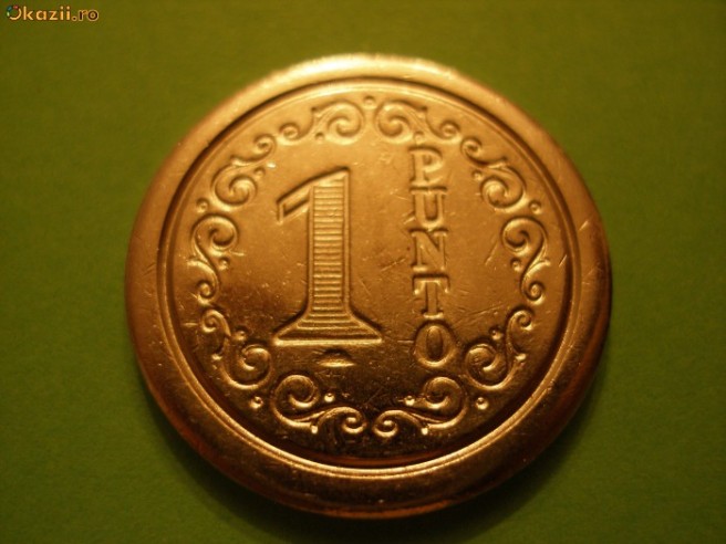 JETON - 1 PUNTO | arhiva Okazii.ro