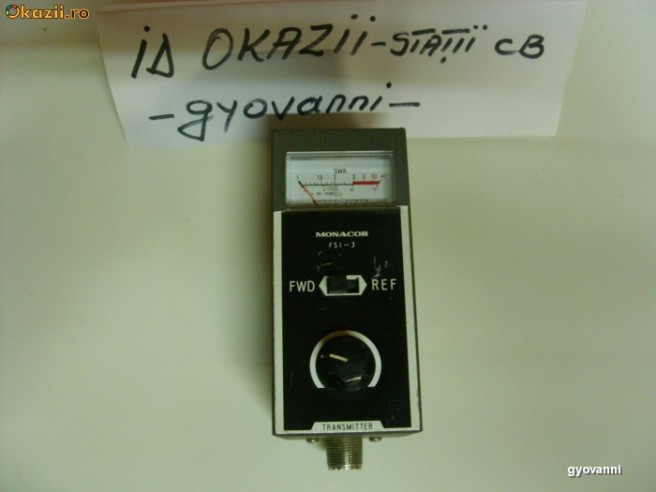 SWR-metru,Reflectometru calibrare statii / statie emisie receptie CB ...
