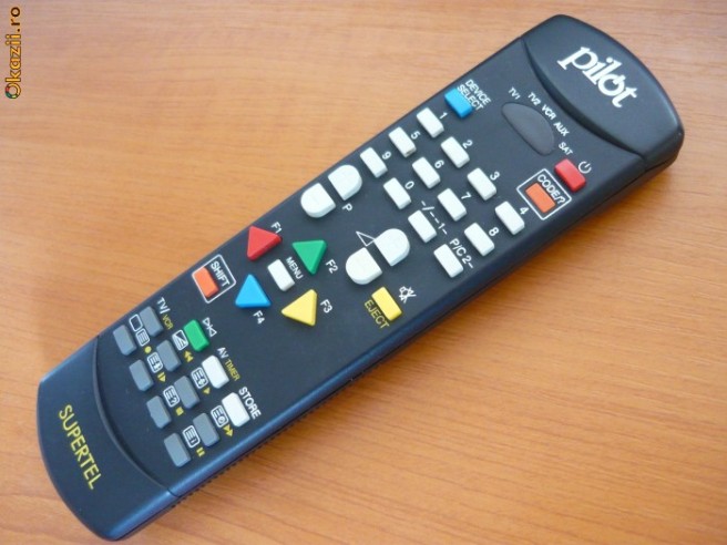Telecomanda Pilot Supertel, tv dvd satelit | arhiva Okazii.ro