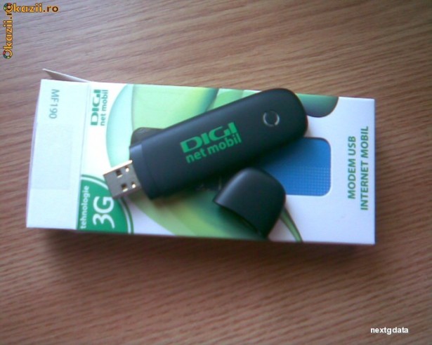 MODEM 3G - RDS DIGI - ZTE MF190 - Tableta ANDROID - DECODAT - Internet ...