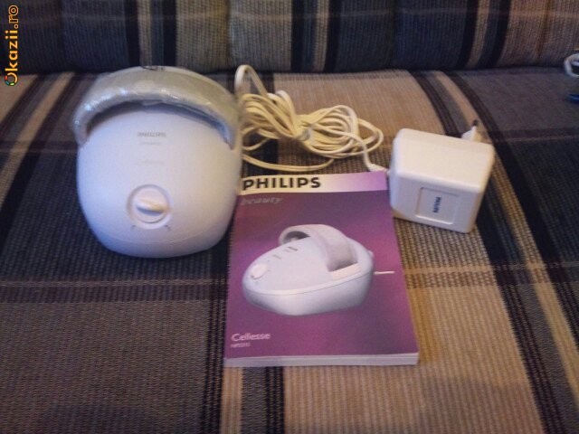 aparat masaj PHILIPS BEAUTY CELLESSE HP 5215 | arhiva Okazii.ro