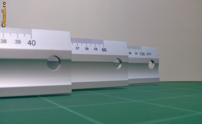 Vand rigla gradata din aluminiu 40, 60, 100cm | arhiva Okazii.ro