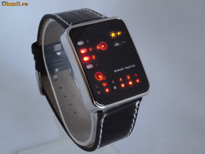 BINAR - ALGORITM ceas cu LED 50 lei OFERTA!!! ceasuri LED9 | arhiva ...