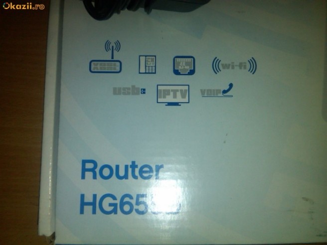 Router HUAWEI HG655B pentru Romtelecom | arhiva Okazii.ro