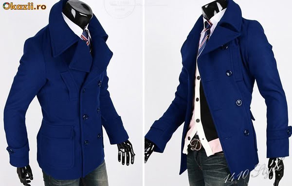 Vand palton jacheta trench sacou barbati barbatesc barbateasca de ...
