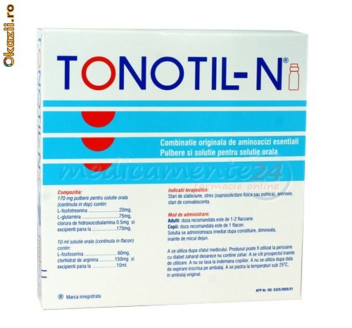 Tonotil-N Solutie Orala, Solutie, 10buc | arhiva Okazii.ro