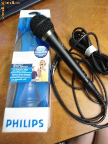 Microfon profesional - PHILIPS dynamic microphone SBC MD650 | arhiva ...