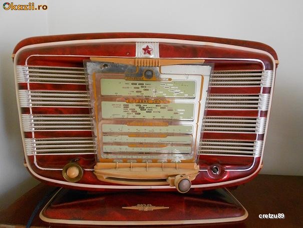 vand radio vechi Zvezda -54 URSS | arhiva Okazii.ro