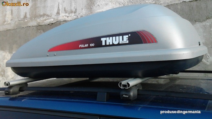 Portbagaj Cutie Auto Thule Polar 100 --350litri | arhiva Okazii.ro