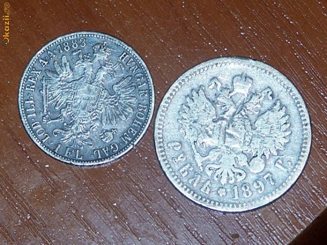 Franc IOS 1883, moneda argint ruseasca 1897 | arhiva Okazii.ro