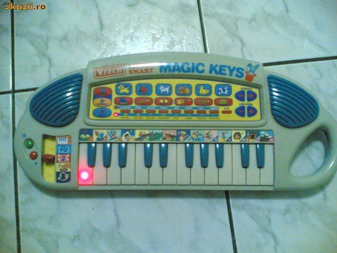 Orga - Pian - Sintetizator - pentru copii - Vtech Little Smart Magic ...