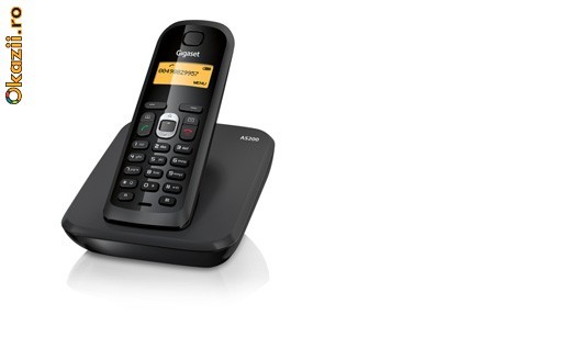 Telefon DECT GIGASET AS200 fara fir, wireless, romtelecom, upc, rcs rds ...