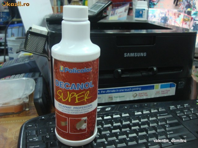 DECANOL VOPSEA,LAC,RUGINA,400ML,POLICOLOR,CIMENT,VAR,GLET,TINCI ...