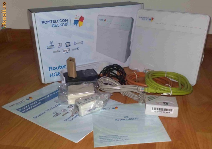 Router HUAWEI HG655b - Romtelecom/ClickNet / WIFI - 60 ron | arhiva ...