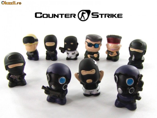 Set 10 figurine "CS" Counter-Strike | arhiva Okazii.ro