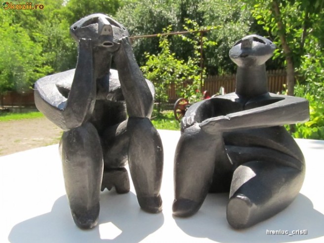 Ganditorul de la Hamangia, cultura neolitica din mileniul IV-II î.Hr ...