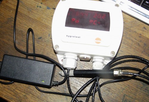 0555 0600 testo Hygrotest 600 PHT - 20/70 + sonda | arhiva Okazii.ro