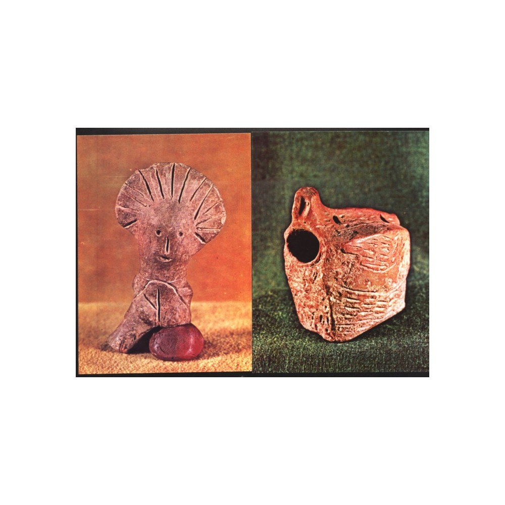Ilustrate lot 2 buc obiecte de lut ars cultura Turdas MNI Cluj | Okazii.ro